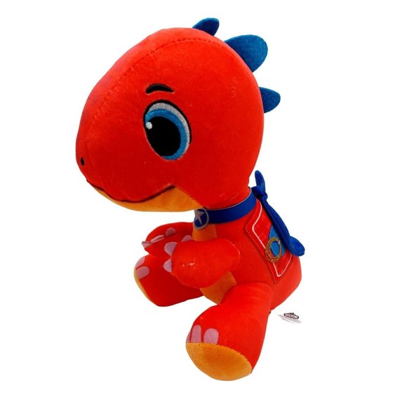 Jazwares | Toys | Dino Ranch Blitz The Red Dinosaur Plush Stuffed ...